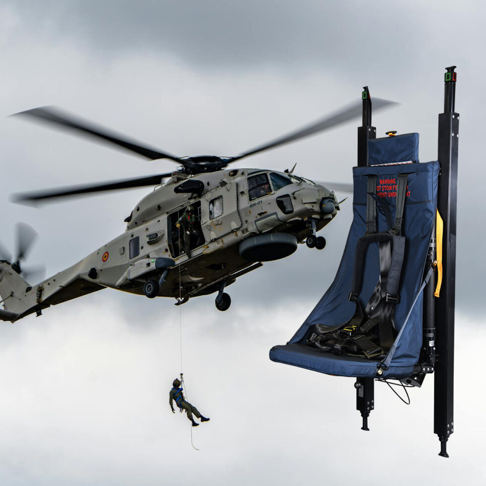 Crashworthy Seat for NH90 - AUTOFLUG